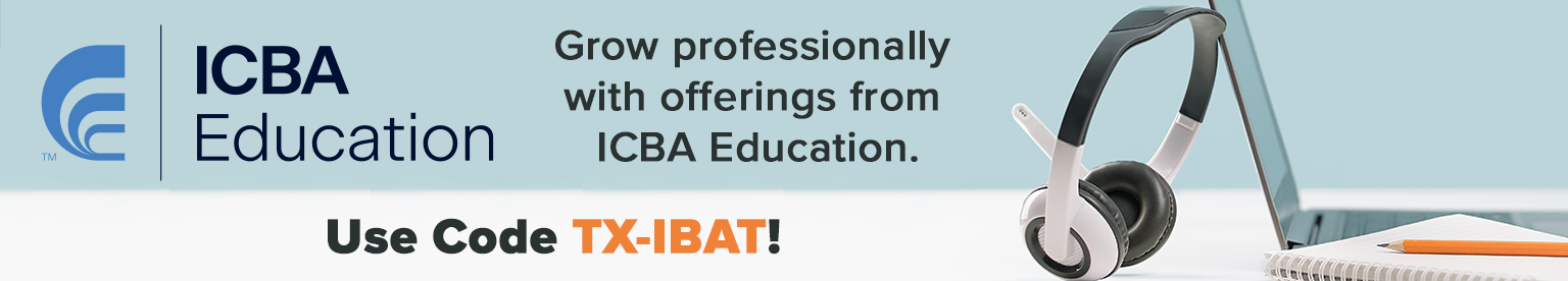 Education - Independent Bankers Association of Texas