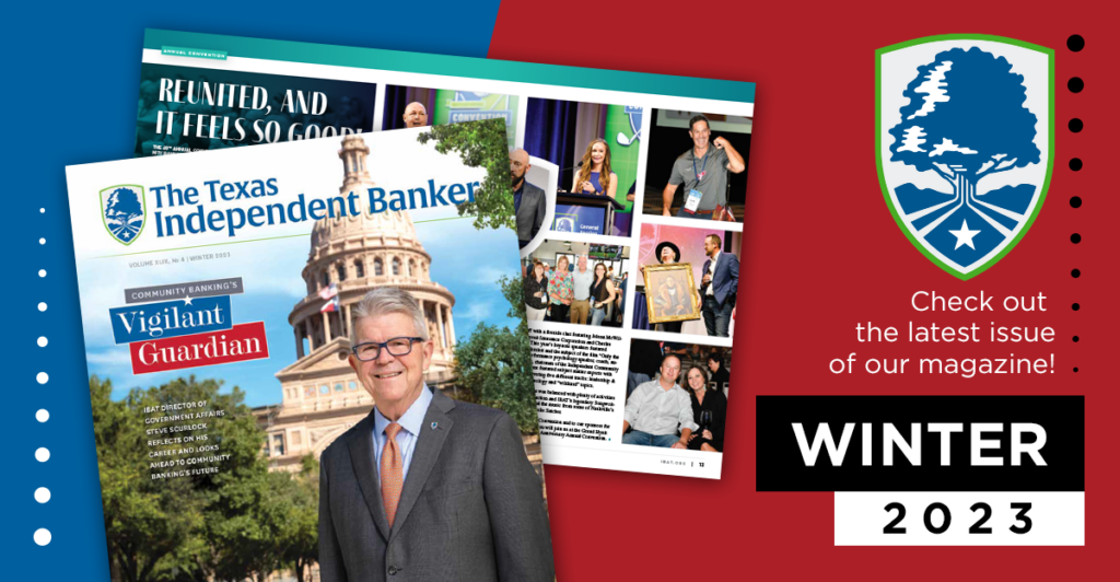 Latest Edition of The Texas Independent Banker Available Now ...