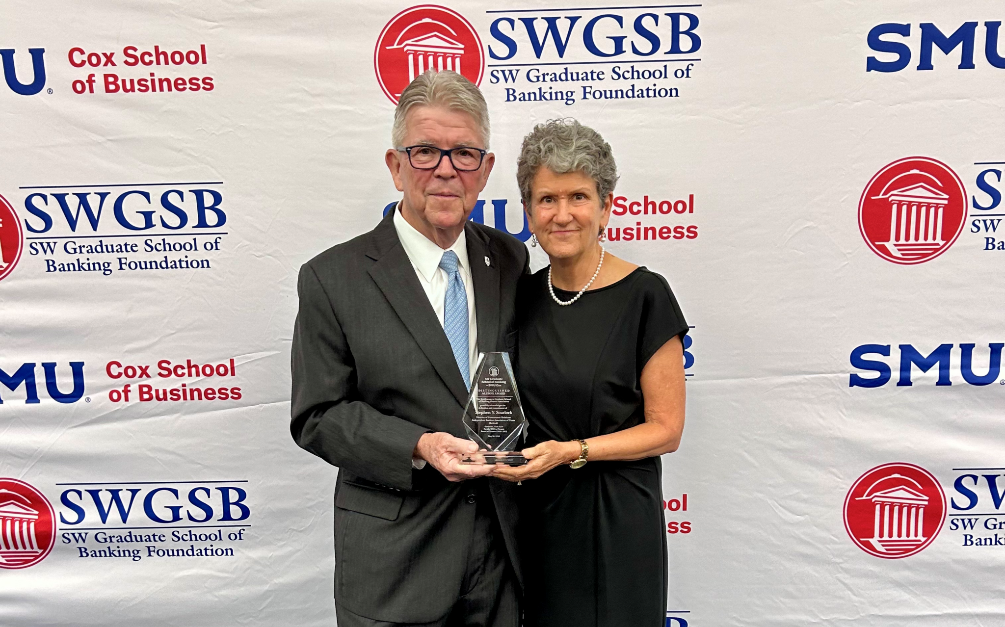 Scurlock Honored as SWGSB Distinguished Alumnus - Independent Bankers ...
